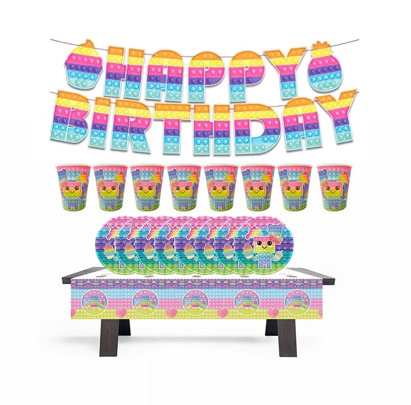Popit Birthday Theme