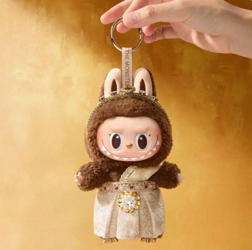 POP mart labubu Bubble Mart POP MART labubu Thailand limited plush pendant hip cool Trendy dolls ...