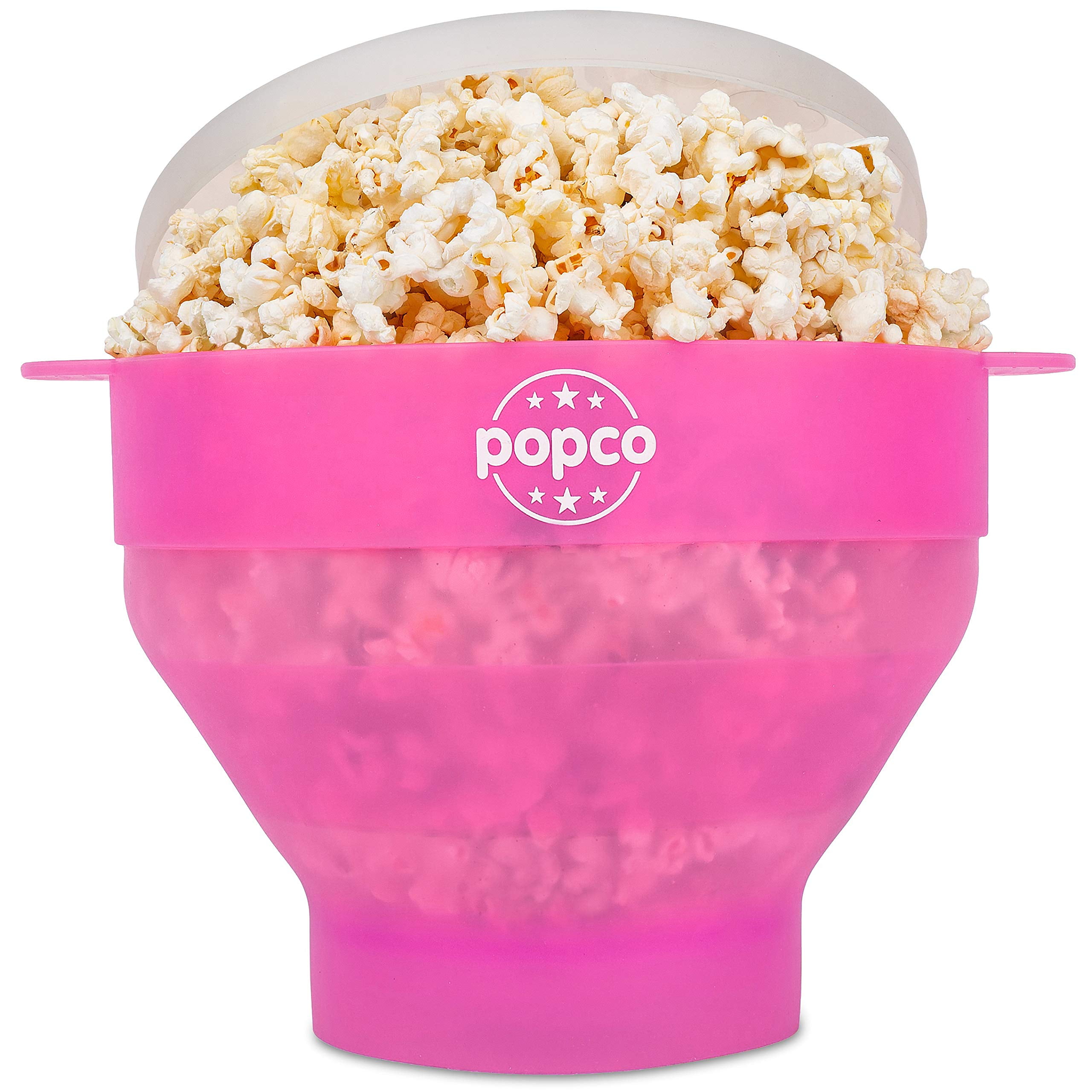 Hotpop Silicone Popcorn Popper - Large Microwave Corn Popper with ...