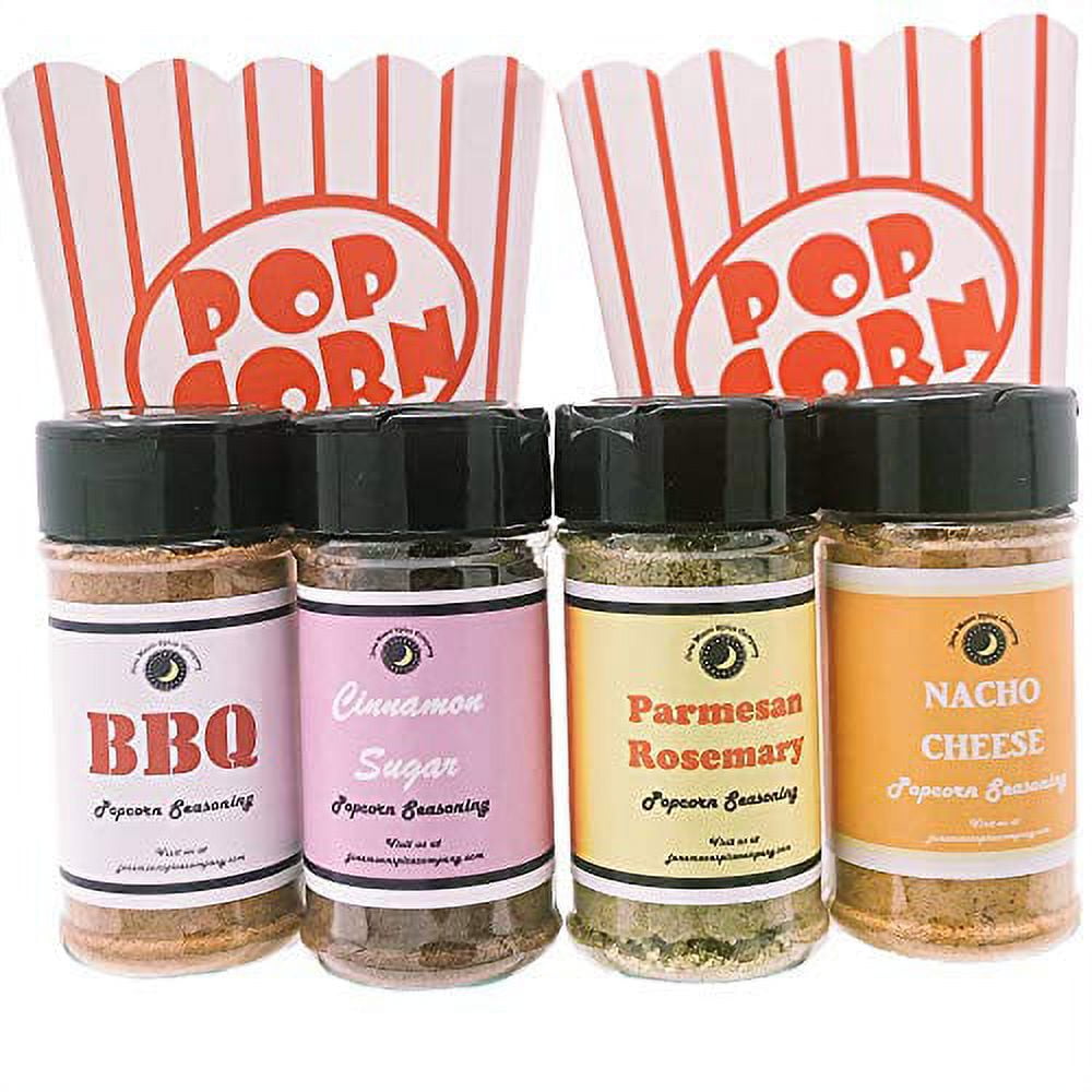 POPCORN SEASONING | Variety 4 Pack | Cinnamon Sugar Popcorn Seasoning ...