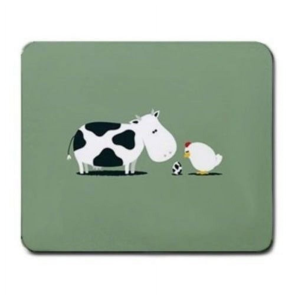 POPCreation Cute Silly Cow Egg Chicken Mouse pads Gaming Mouse Pad 9 ...