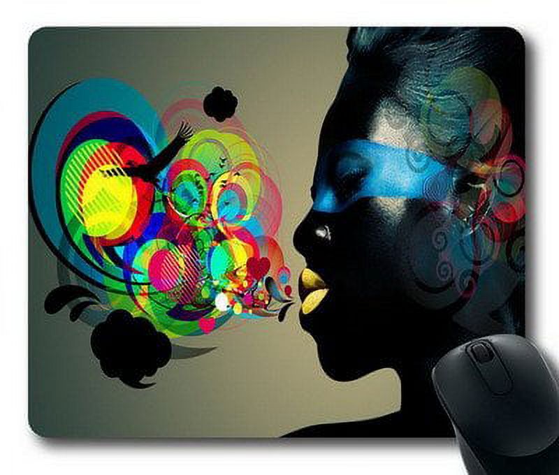 POPCreation Dimensional blow bubbles beautiful picture Mouse pads ...