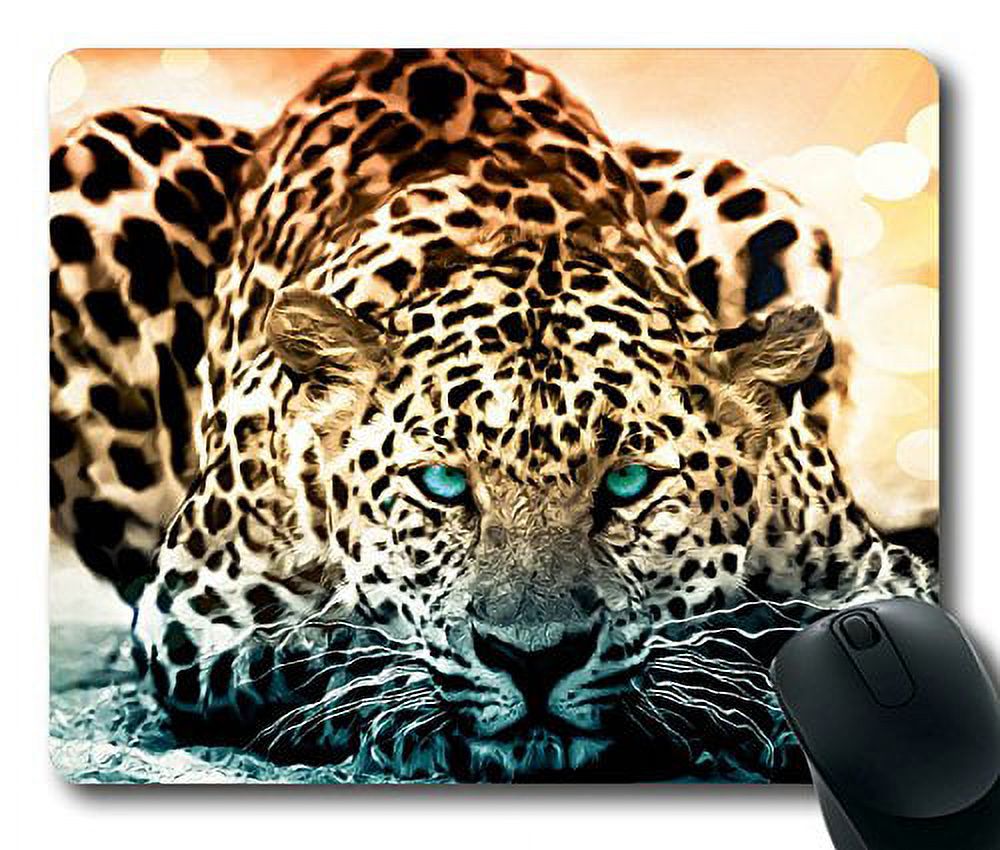 POPCreation Leopard Animal Mouse pads Gaming Mouse Pad 9.84x7.87 inches ...