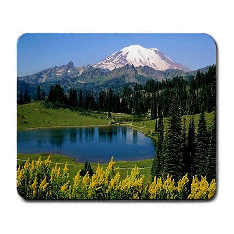 POPCreation Scenic Mountain picture Mouse pads Gaming Mouse Pad 9.84x7 ...