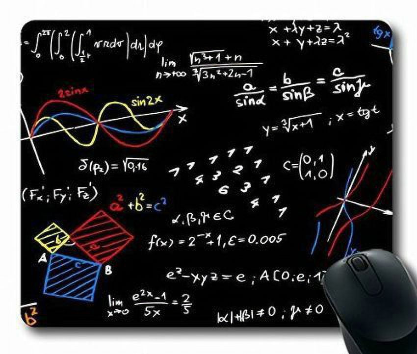 POPCreation math Office Computer Mouse Pad Mouse pads Gaming Mouse Pad ...