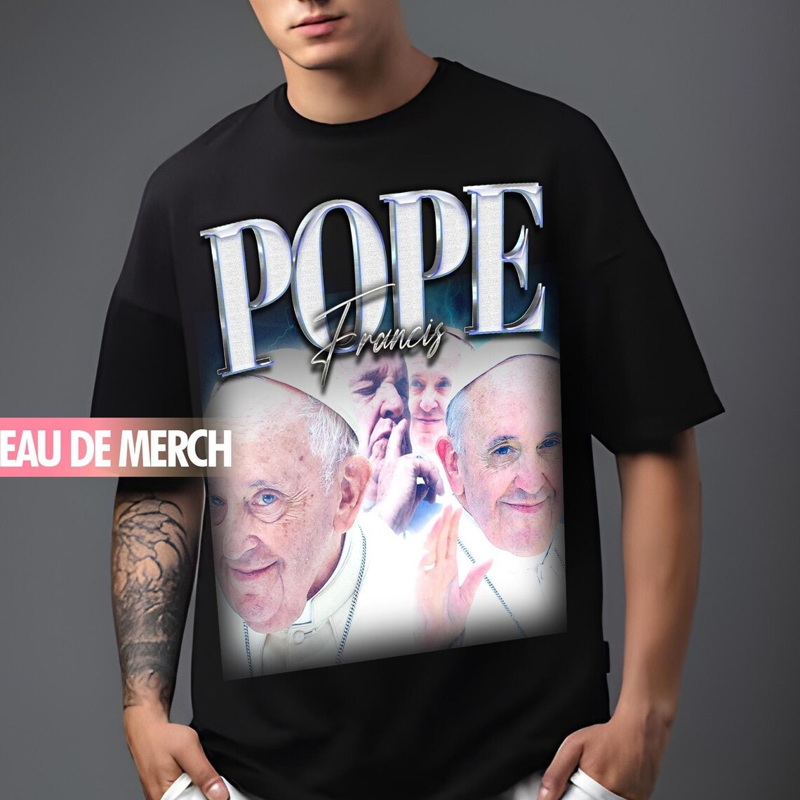 POPE FRANCIS TEES Pope Francis Vintage Shirt Pope Francis 90s Tshirt ...