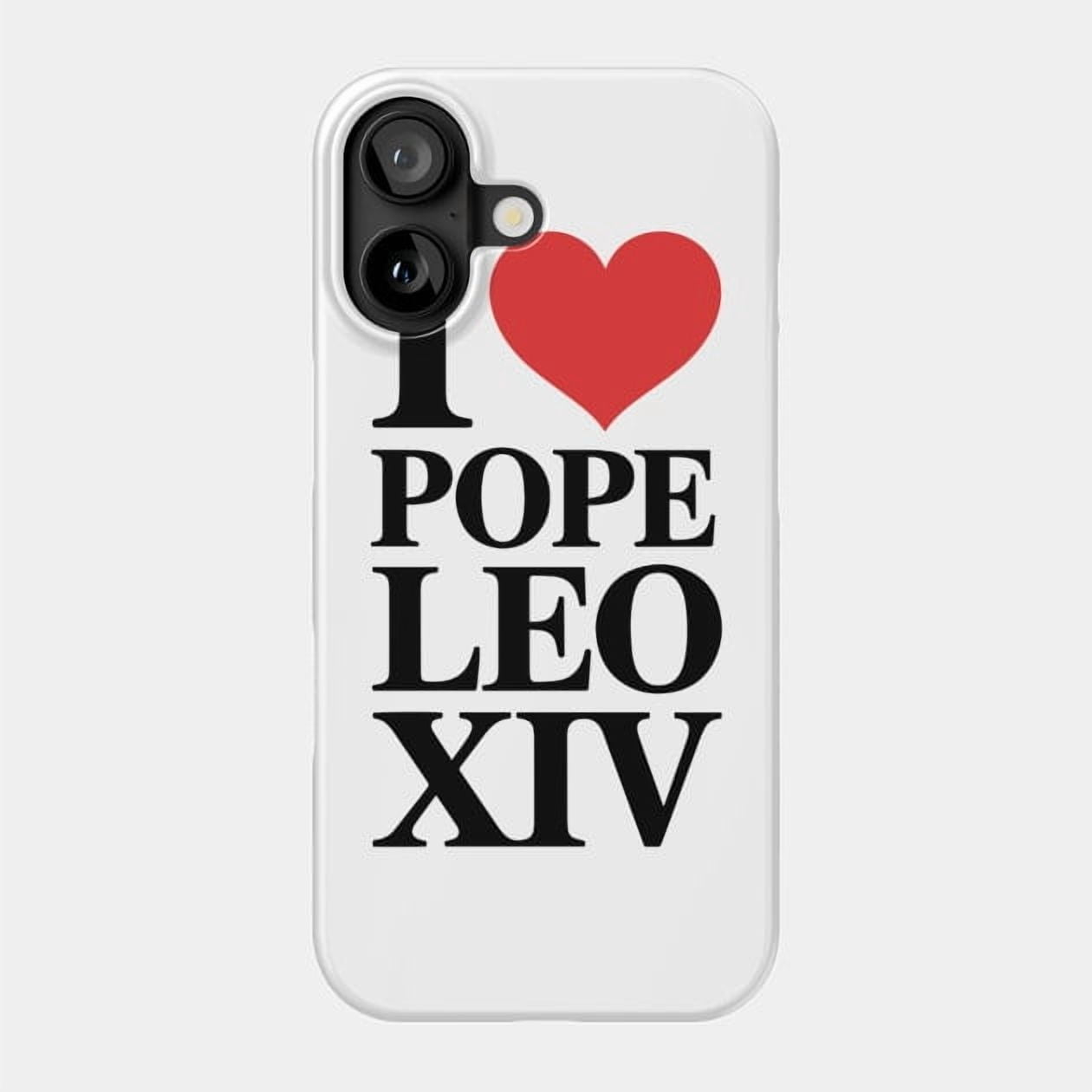 "POPE-LEO-XIV" Catholic Religious Papal History Case for Apple iPhone ...