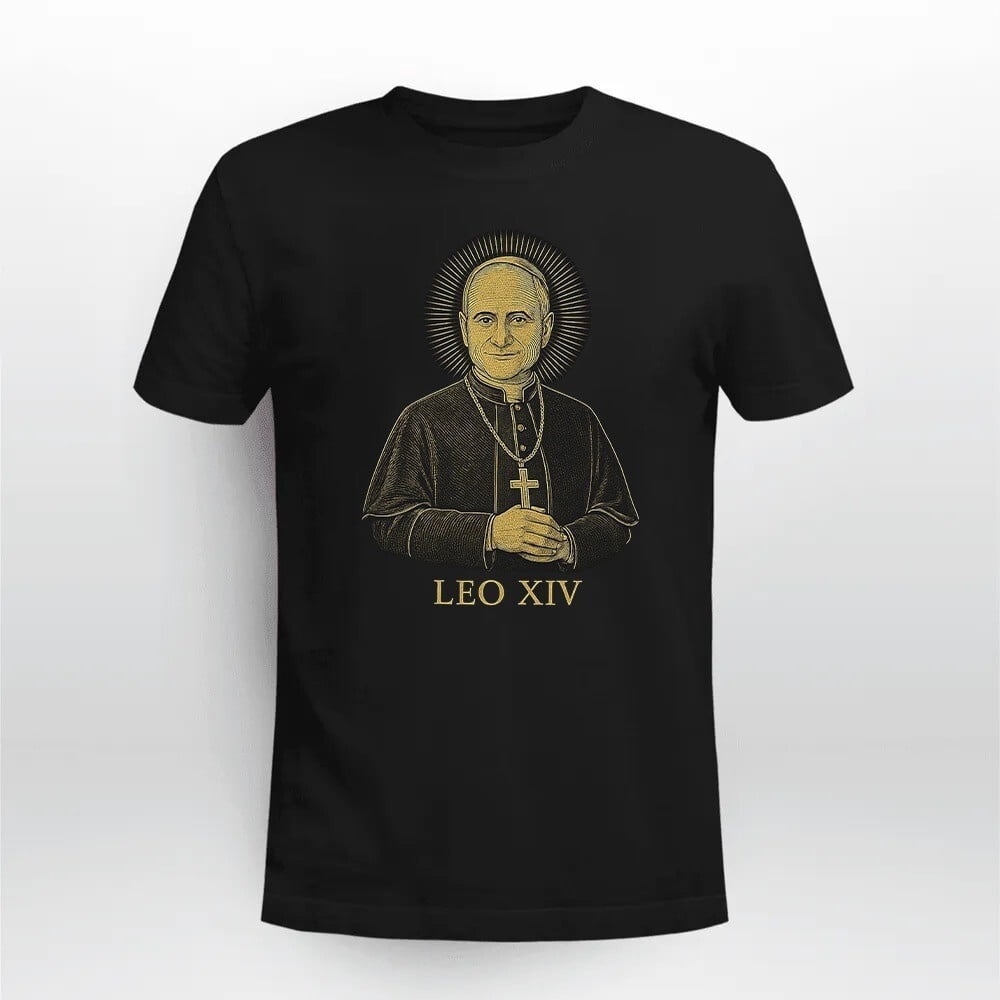 POPE LEO XIV R. Francis Prevost American Pope of Vatican Shirt - Walmart.com