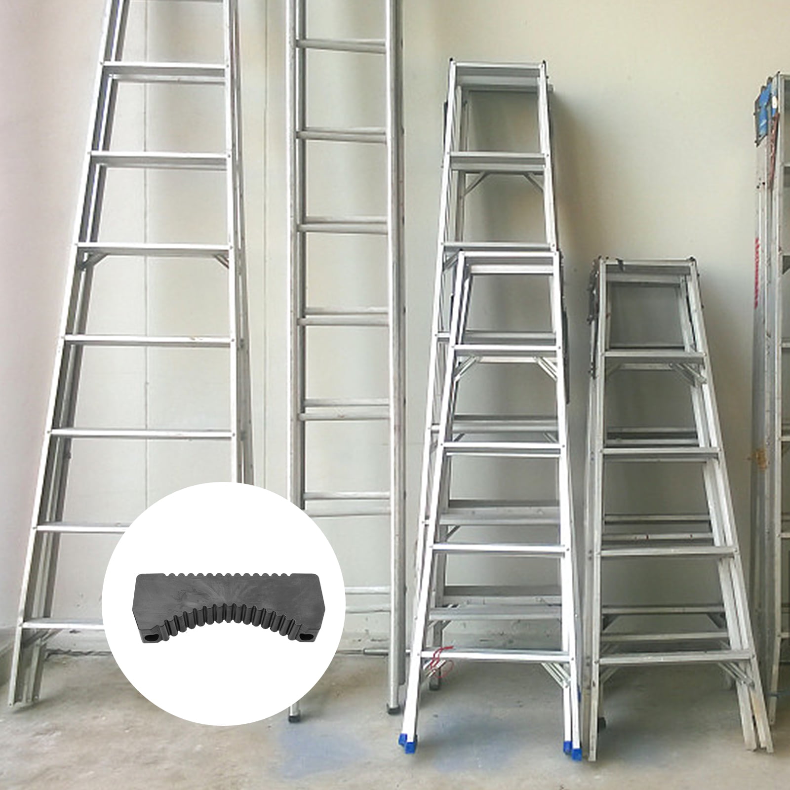 POPETPOP 1 Set Ladder Climbing Stabilizer Straight Ladder Pole Clamp ...