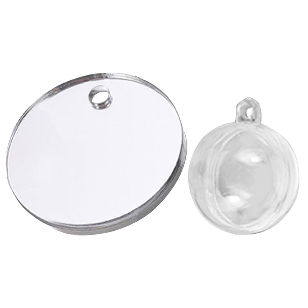 POPETPOP 1 Set of Fish Tank Floating Mirror Betta Tank Mirror Floating ...