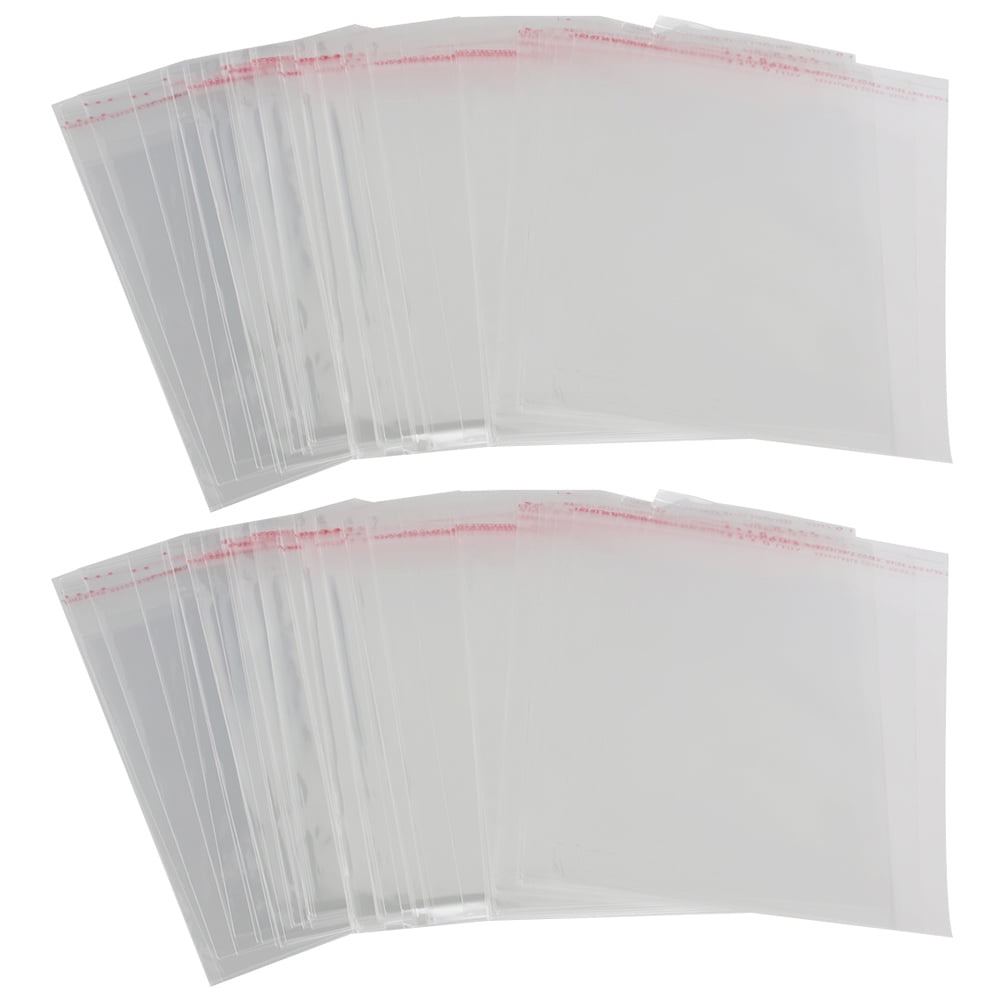 POPETPOP 200pcs Small Storage Bags Small Packaging Bags Transparent ...