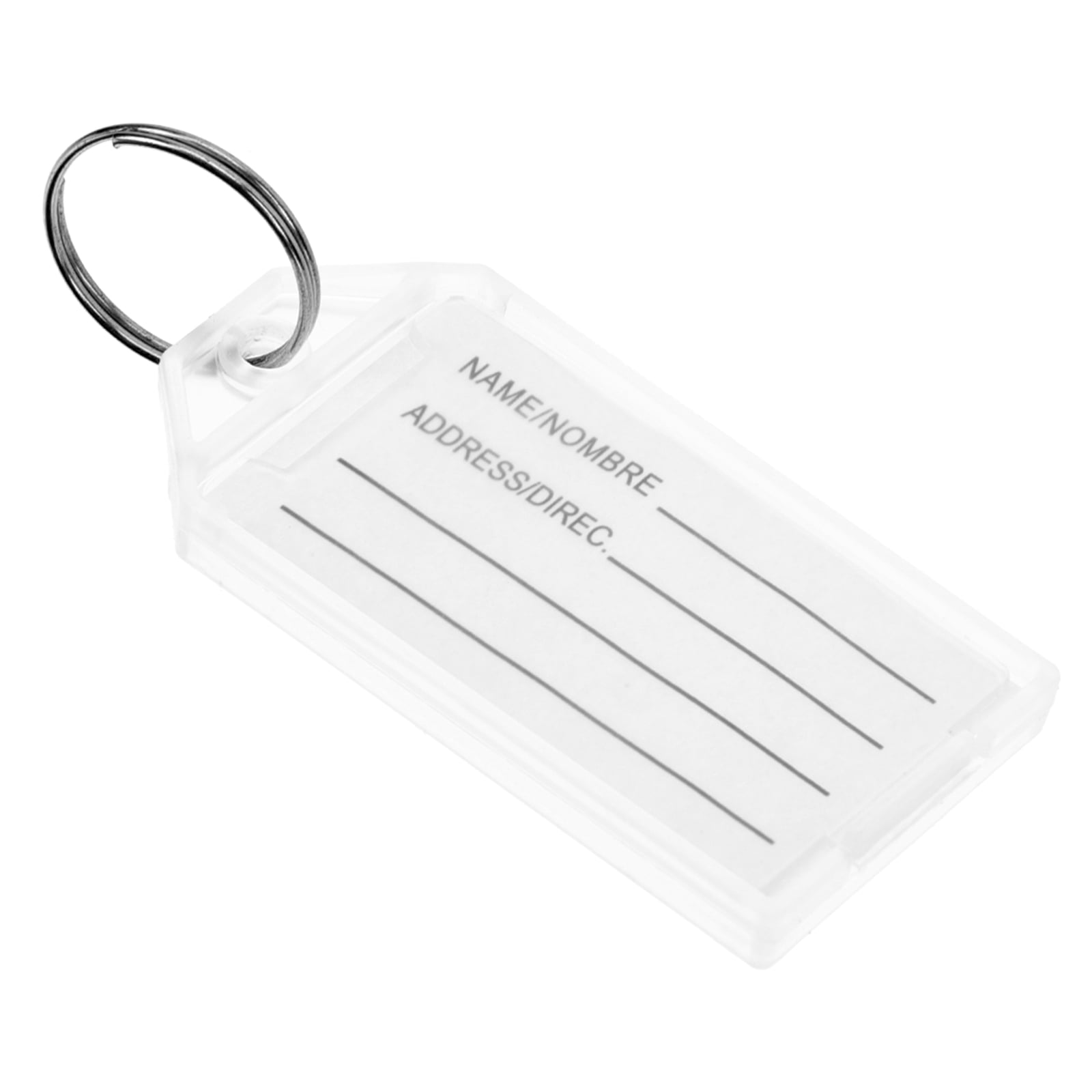 POPETPOP 30Pcs Classification Tags Plastic Portable Hotel Key Labels ...