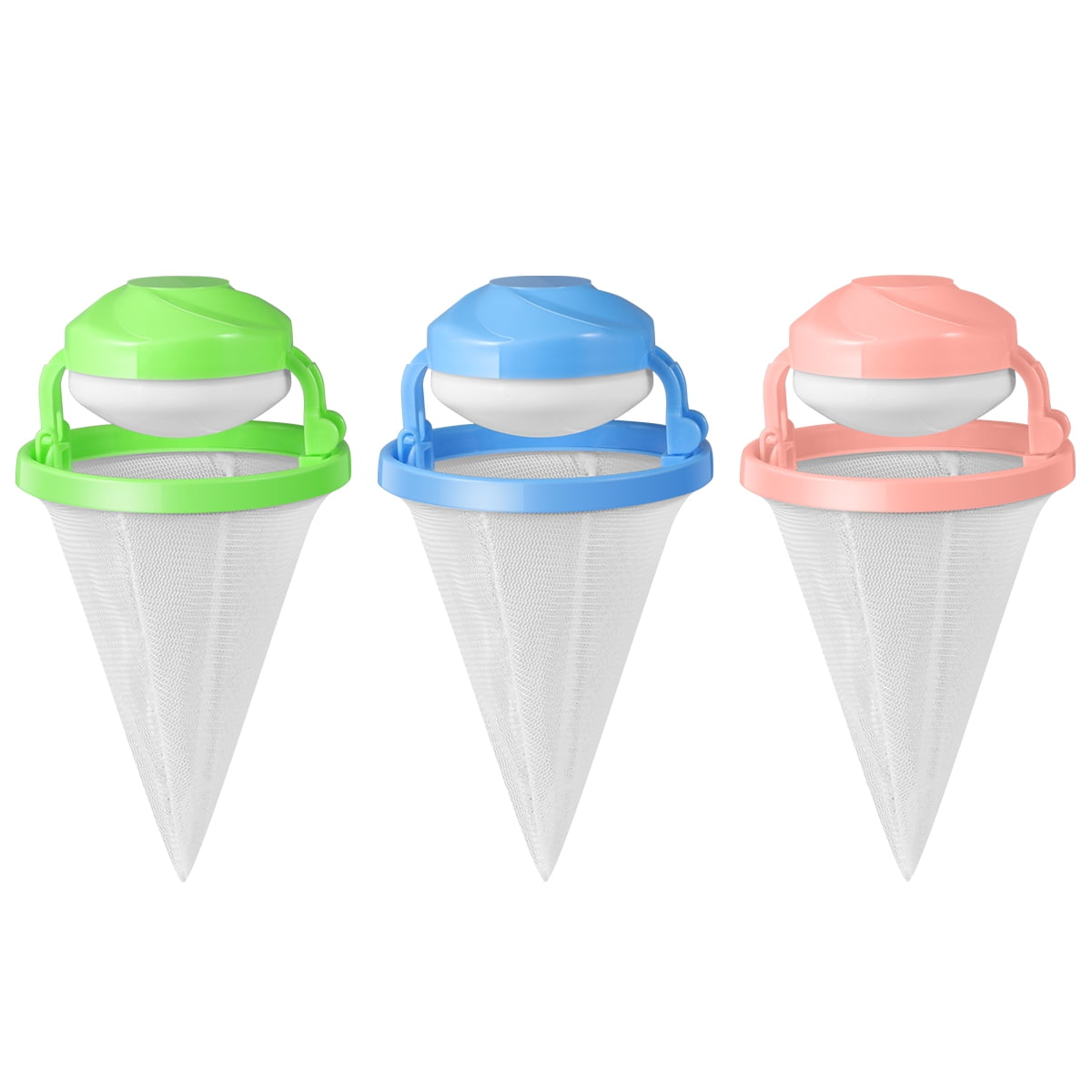 POPETPOP 3pcs Hair Remover Tool Mesh Filter Bag Lint Trap Debris Filter ...