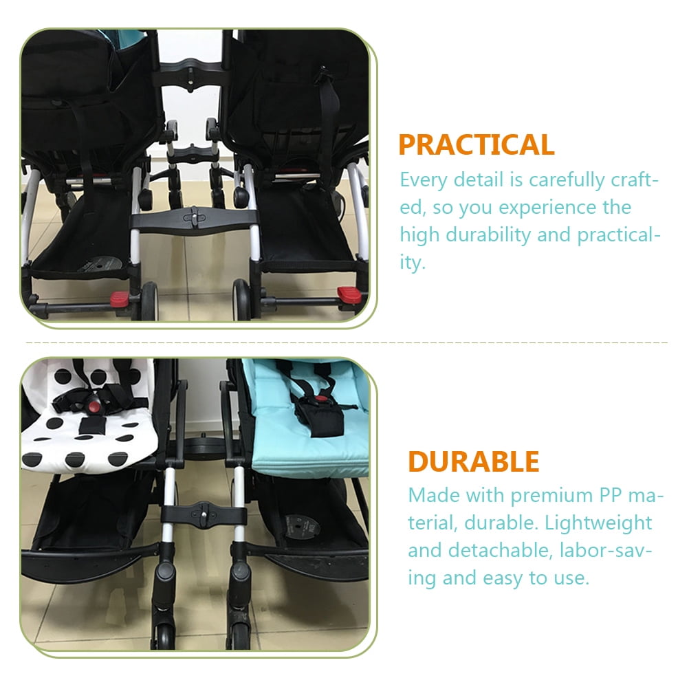 POPETPOP 3pcs Stroller Connector Pushchair Connector Dual Stroller ...