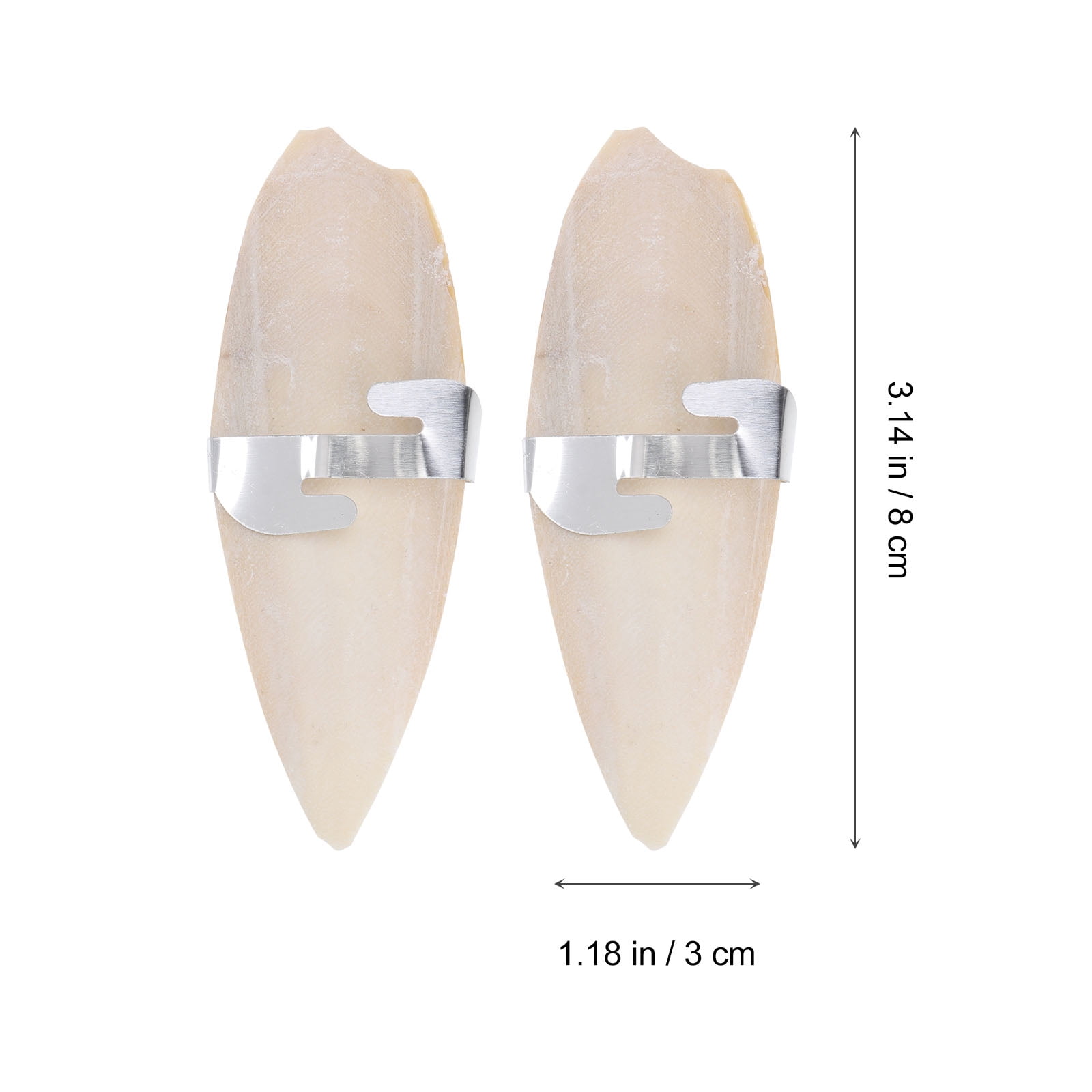 6 Set Bird Cuttlebone with Metal Holder for Chewing - Walmart.com