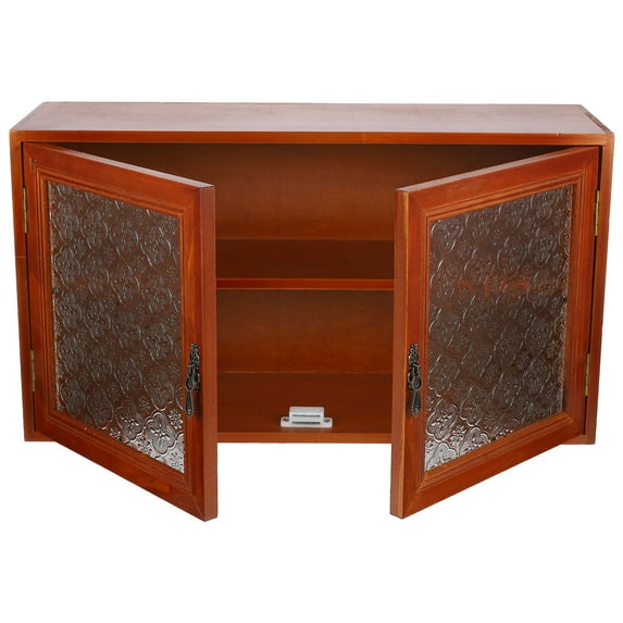 POPETPOP Kitchen Table Organizer Countertop Storage Cabinet Wood ...