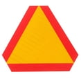 POPETPOP Slow Moving Vehicle Safety Sign with Triangle Sign Vehicle ... POPETPOP Slow Moving Vehicle Safety Sign with Triangle Sign Vehicle ...