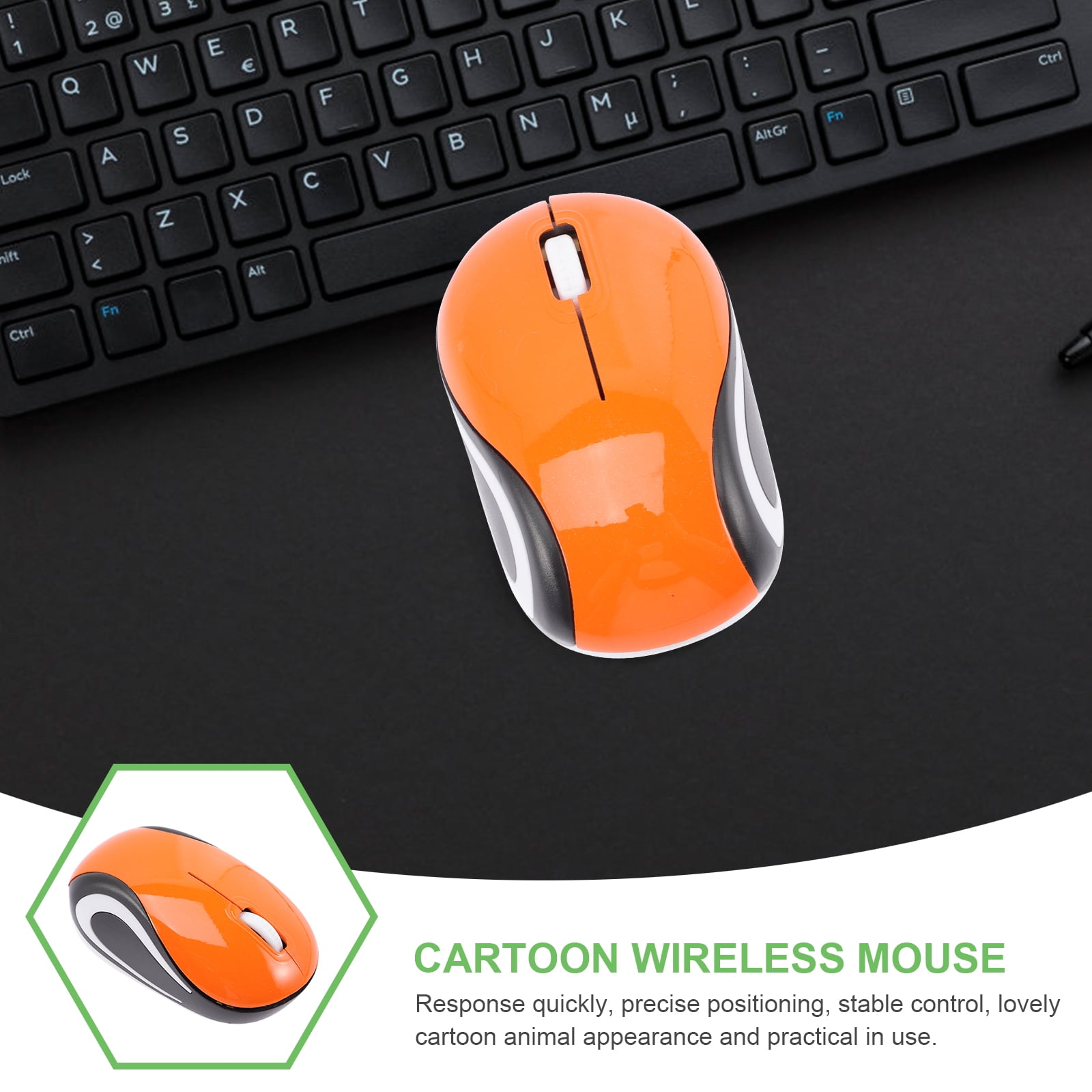 POPETPOP Wireless Computer Mouse Laptop Wireless Mouse Small Wireless ...