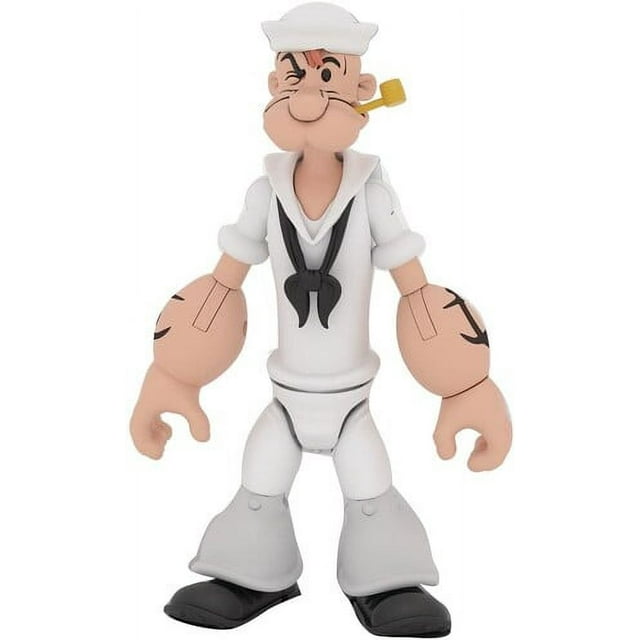 Boss Fight Studio Popeye Classics: Popeye in White Sailor Suit Action Figure NEW - Walmart.com