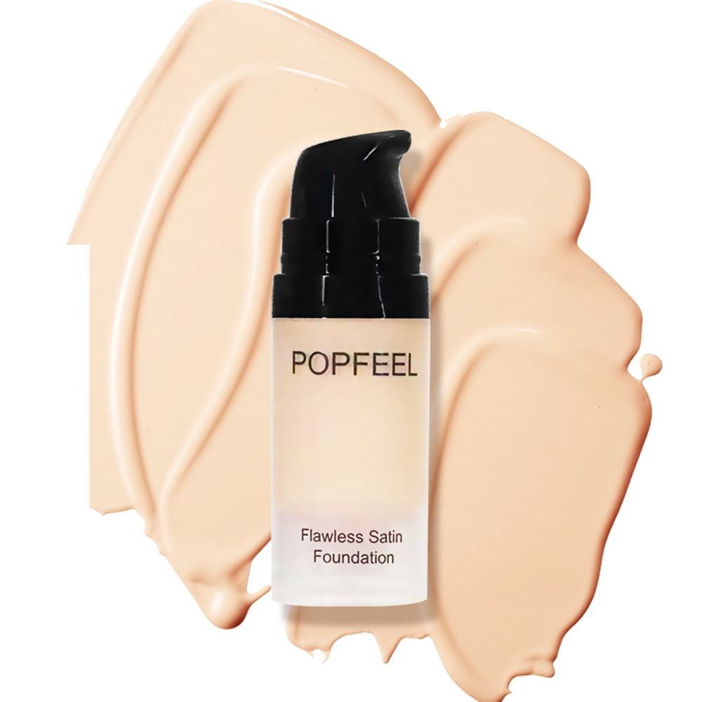 POPFEEL Long-lasting Soft focus Foundation - Clear Finish, Buildable ...