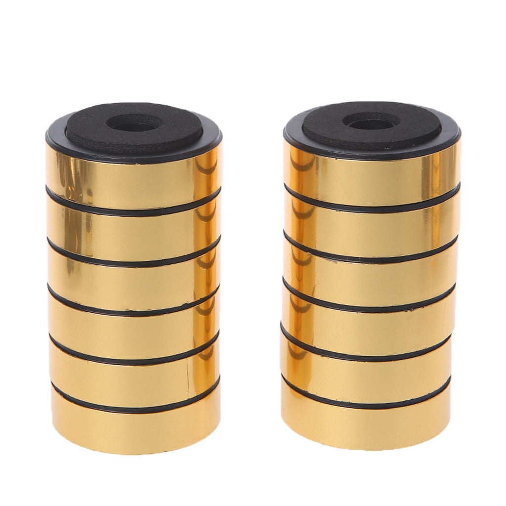 POPLIS 12Pieces Speaker Isolation Feet Pads Speaker Stands Foot Mat ...