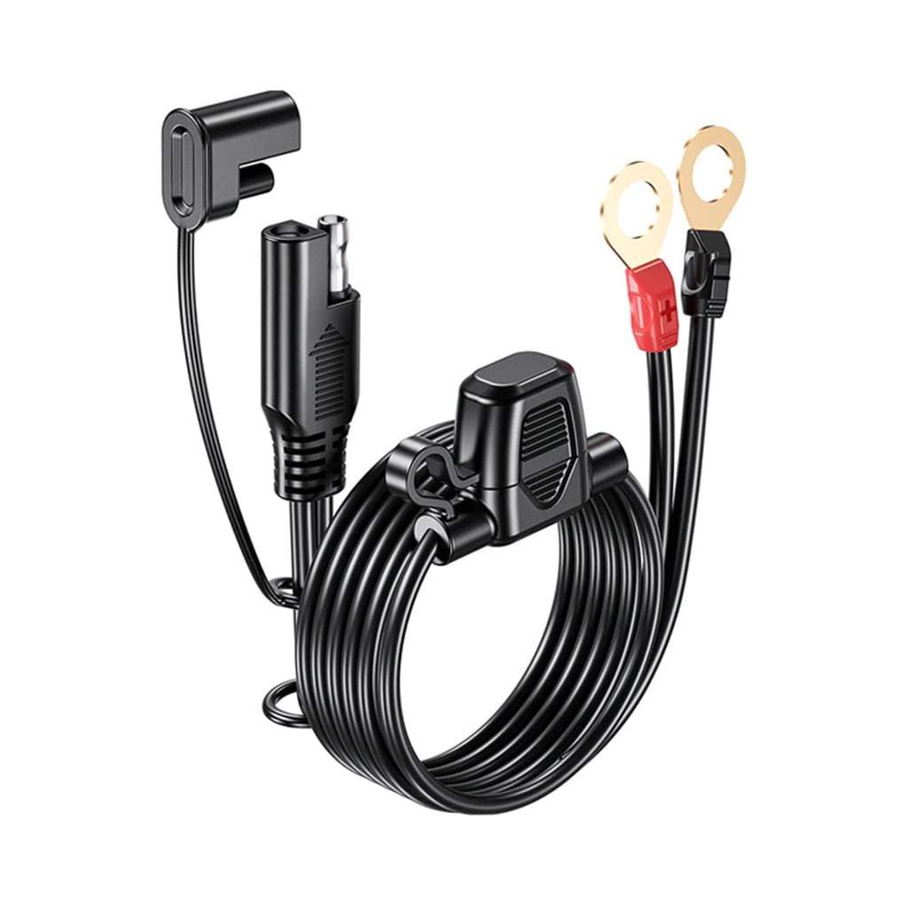 POPLIS 18AWG SAE Battery Connector Cable SAE to ORing Terminal Harness ...