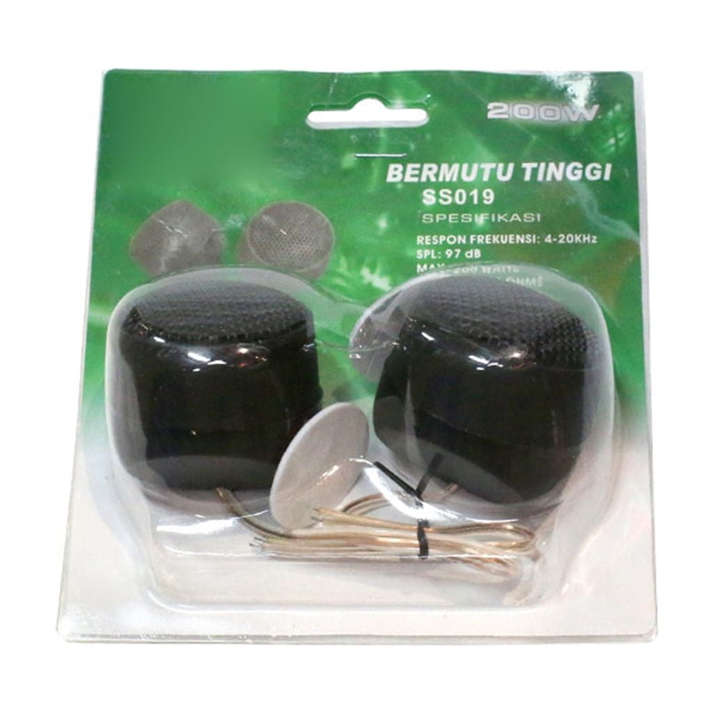 POPLIS 2 Pieces Car Audio Modified Piezoelectric Tweeter Sound ...