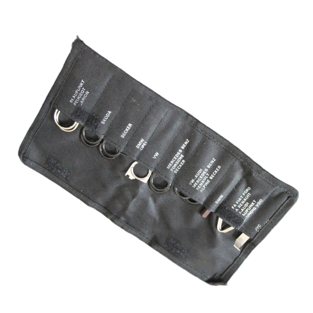 POPLIS 20Pcs Trim Removal Tool Kit Stereo Player Radio Removal Keys ...