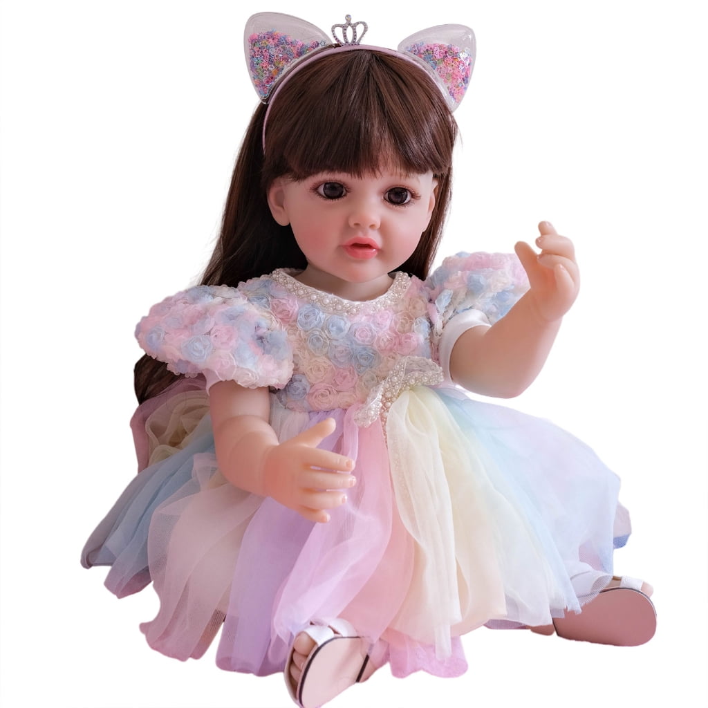 POPLIS 22in Hand Drawn Realistic Rebirth Doll Flexibility Limbs ...
