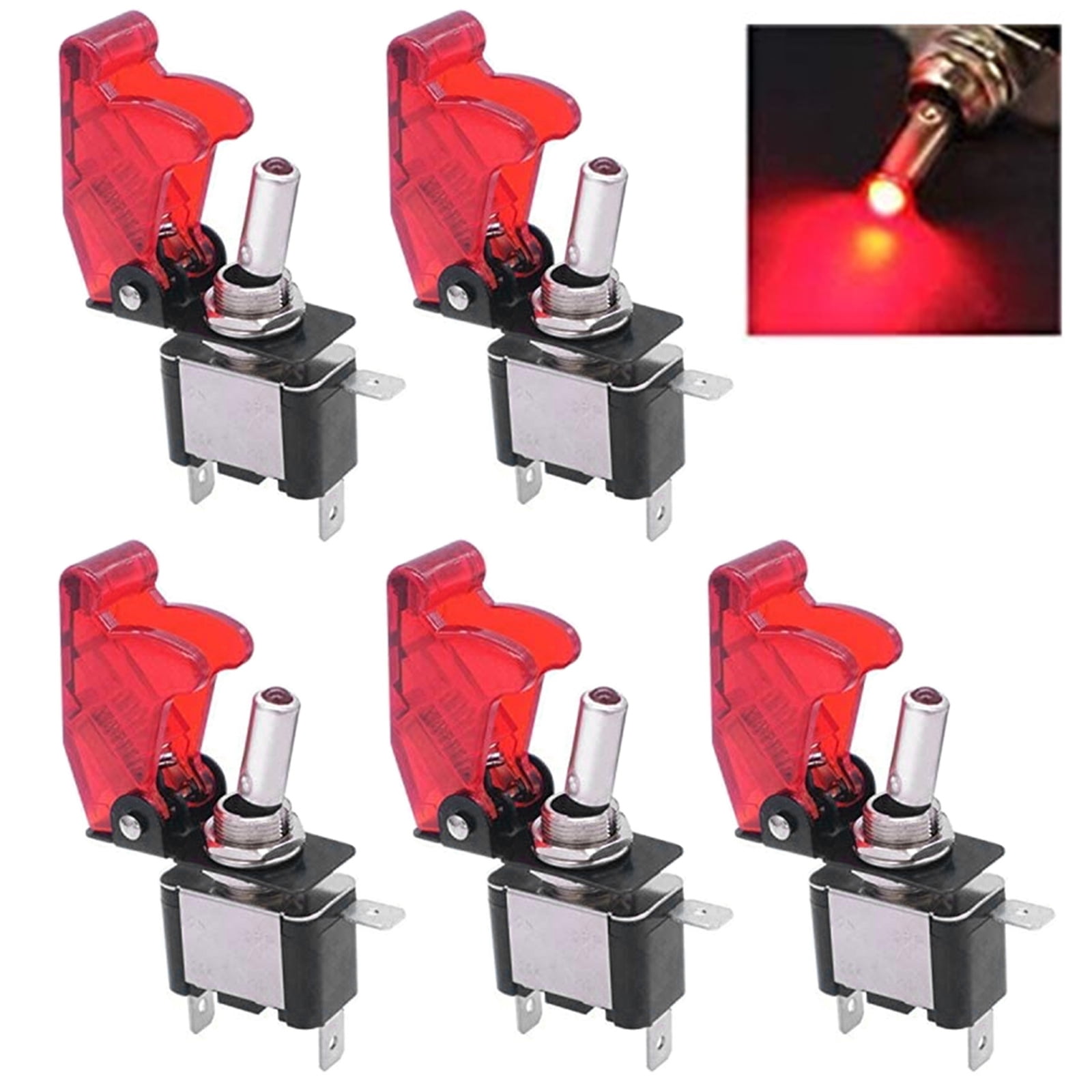 POPLIS 3 Pins On/off Charger Socket Panel USB Power Socket Toggle ...