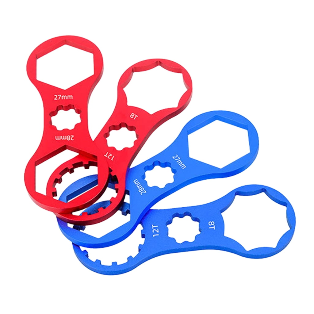 POPLIS 4pcs Bicycles Front Fork Cap Wrench Bike Front Fork Repair Tool ...