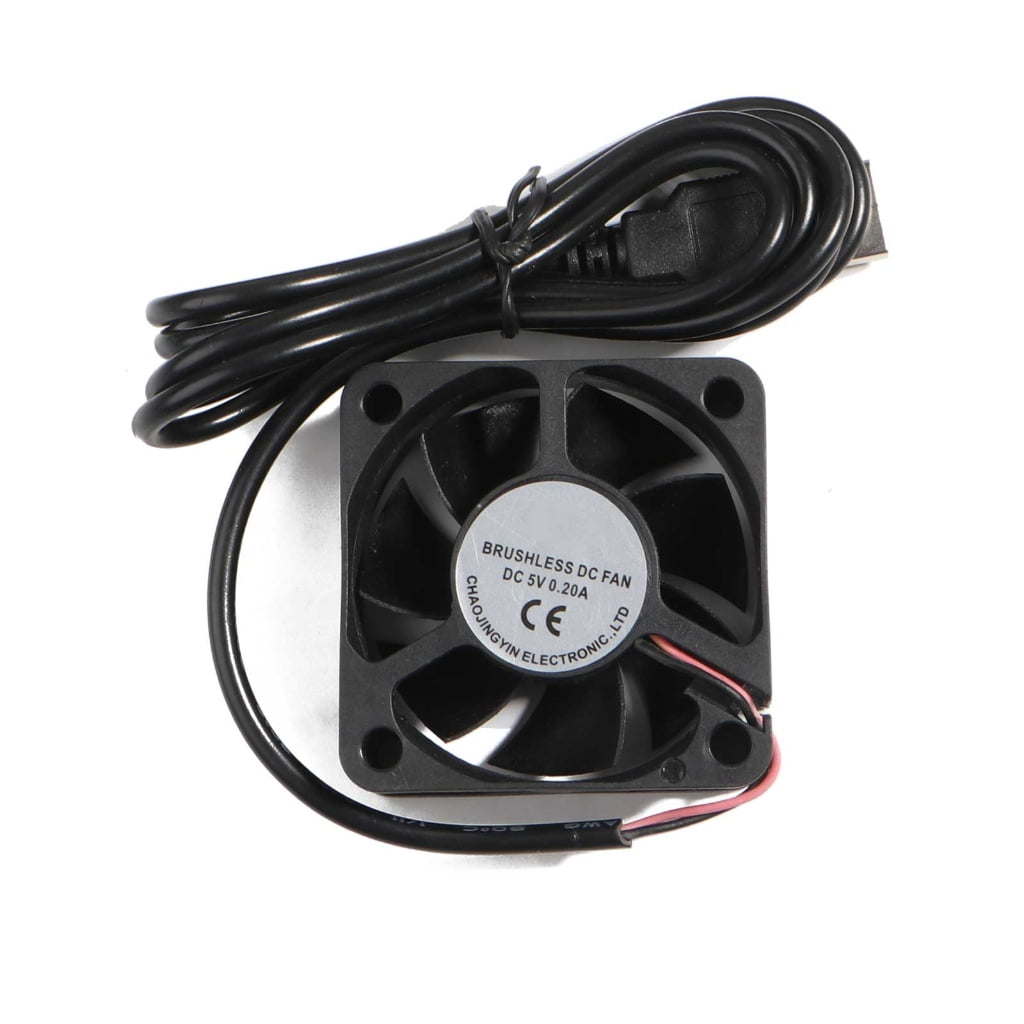 POPLIS 5x5CM CPU Cooling Fan Replacement DC5V 5500RPM PC Cooler ...