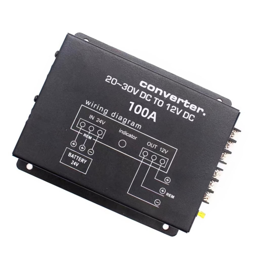 POPLIS 720W-1200W Truck Voltage Regulator 24V Down To 12V With ...