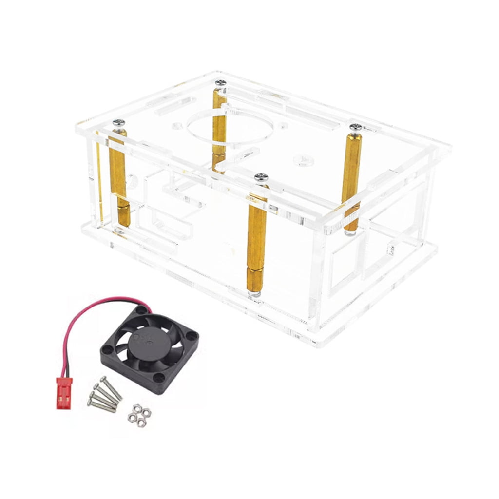 POPLIS Acrylic Enclosure Case Outer shells for Orange Pi 3B Case with ...