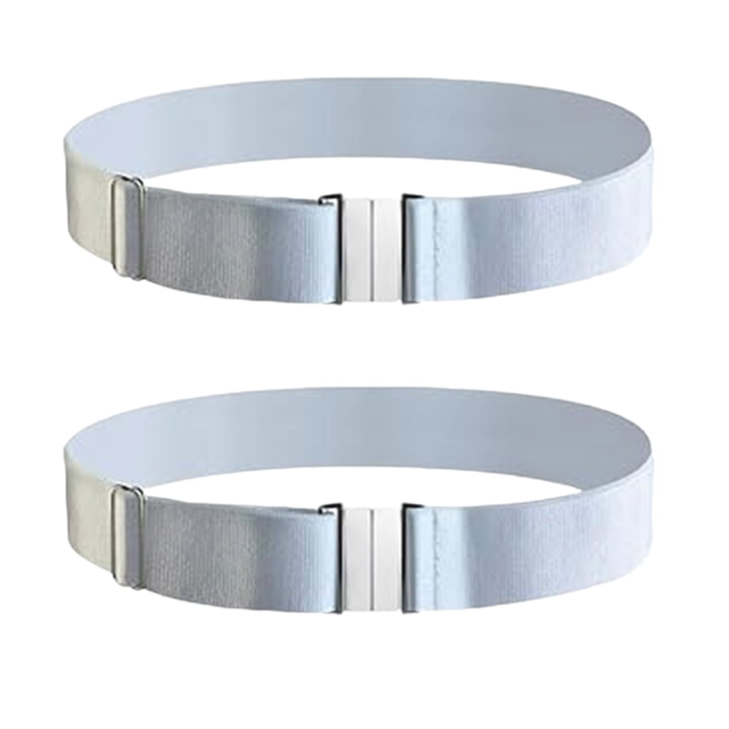 POPLIS Adjustable Elastic Leg Garter Harness with Metal Buckled Thigh ...