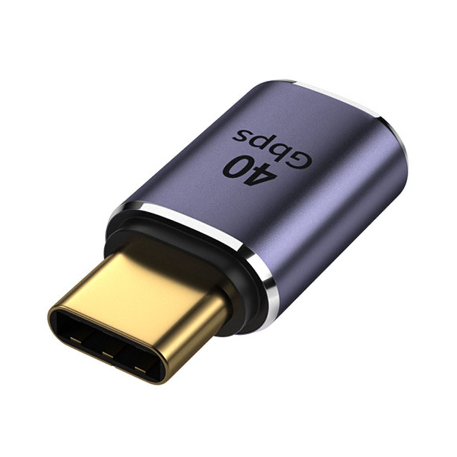 POPLIS Aluminum Alloy USB C to Type-C Female to Male Adapter Type-c ...