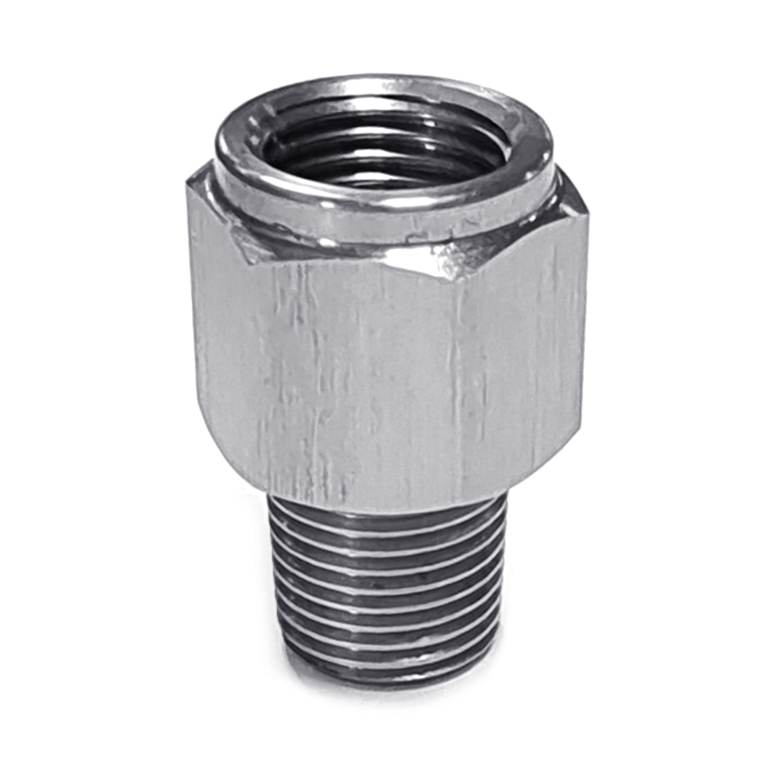 POPLIS Auto Car Parts Stainless Steel Oil Pressure Instrument Adapter 1 ...