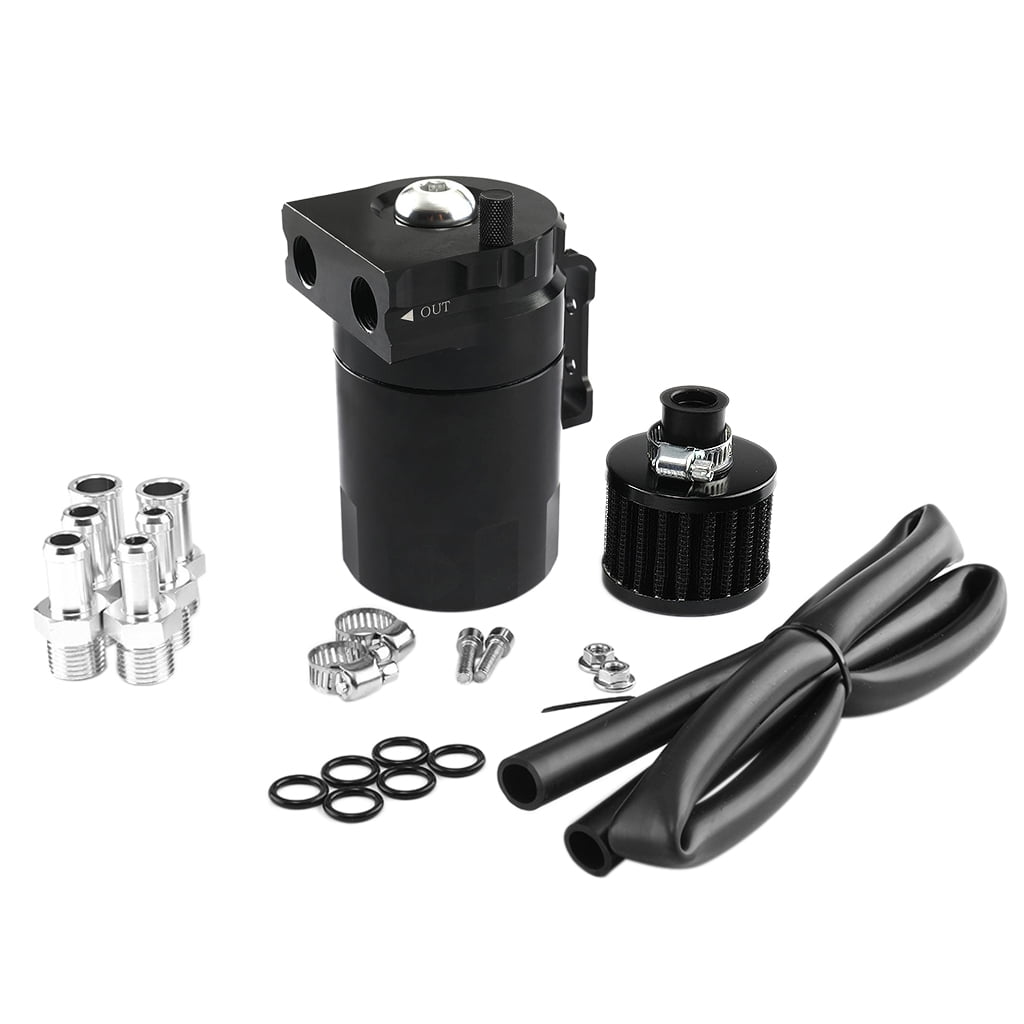 POPLIS Auto Oil Catch Reservoir for Tank Filter Breather Can Cylinder ...
