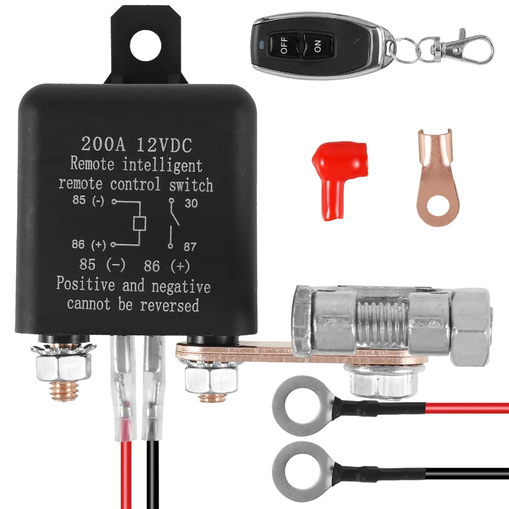POPLIS Battery Shut Off Switch Isolator 12V 200A Universal Car Battery ...