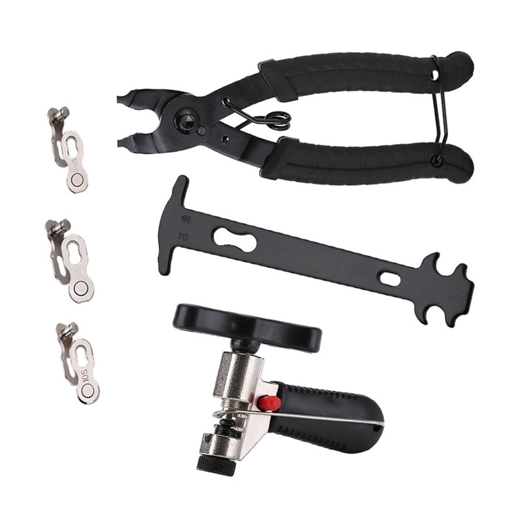 POPLIS Bicycles Chain Wear Checker Bike Link Pliers Chain Breaker Rivet ...