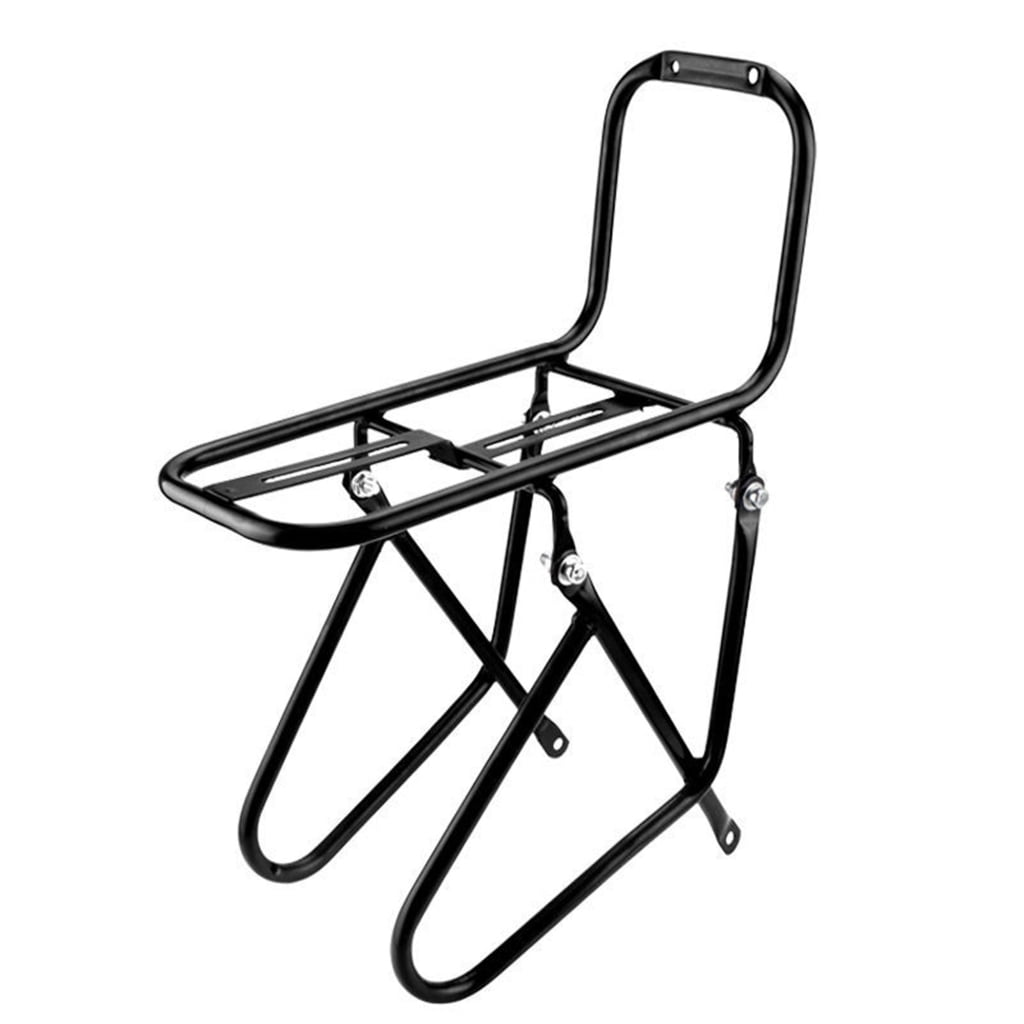 POPLIS Bicycles Front Rack, Steel Luggage Travel Carrier Racks Mountain ...