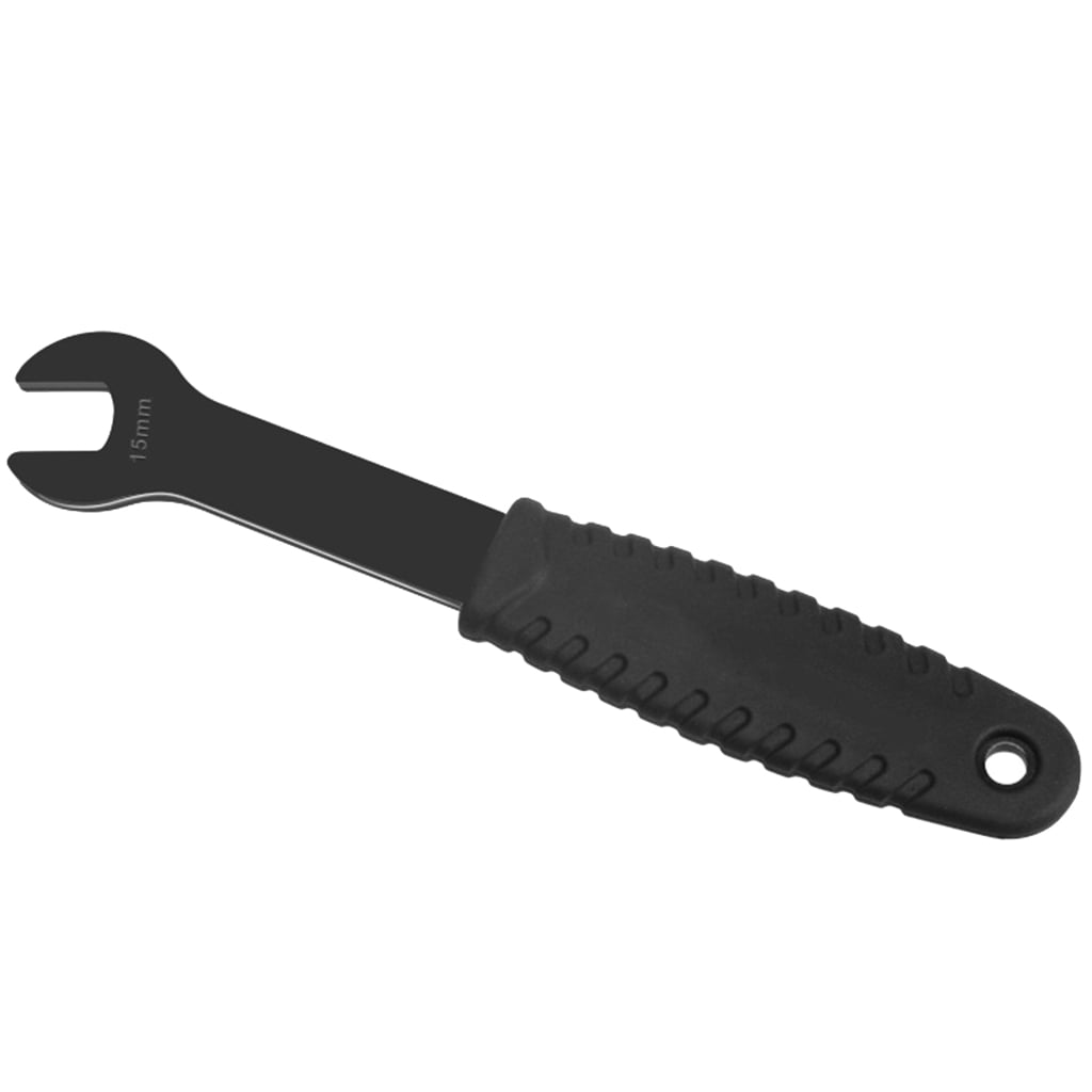 POPLIS Bicycles Pedal Wrench, Long Handle Bike Spanner 15mm Repair ...
