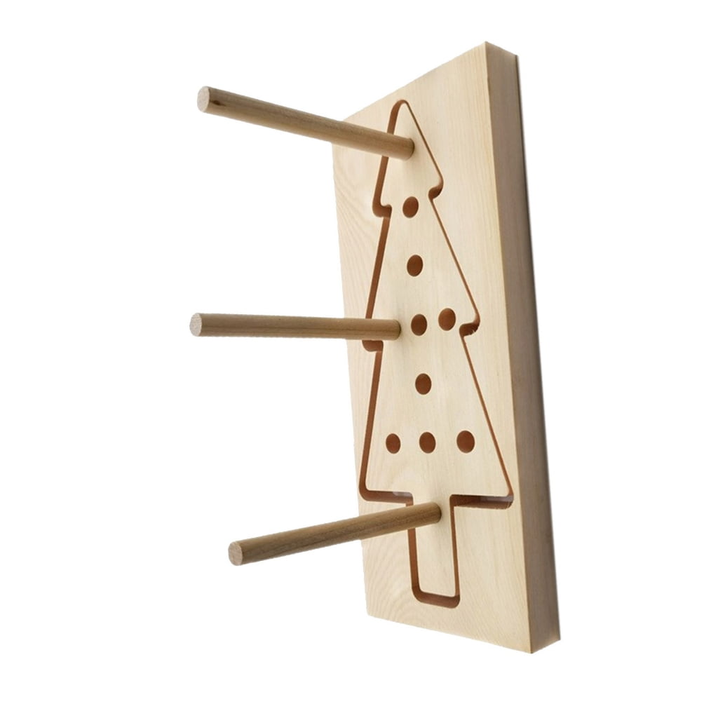 POPLIS Bow Maker for Ribbon Wreaths Decorations, Wooden Bow Maker Tool ...