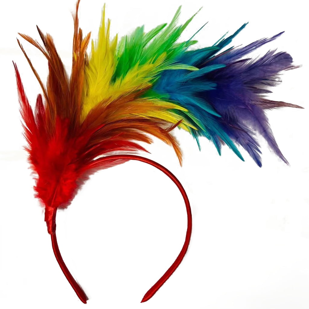 POPLIS Burlesque Headpiece Flapper Headband Flapper Headpiece Headband ...