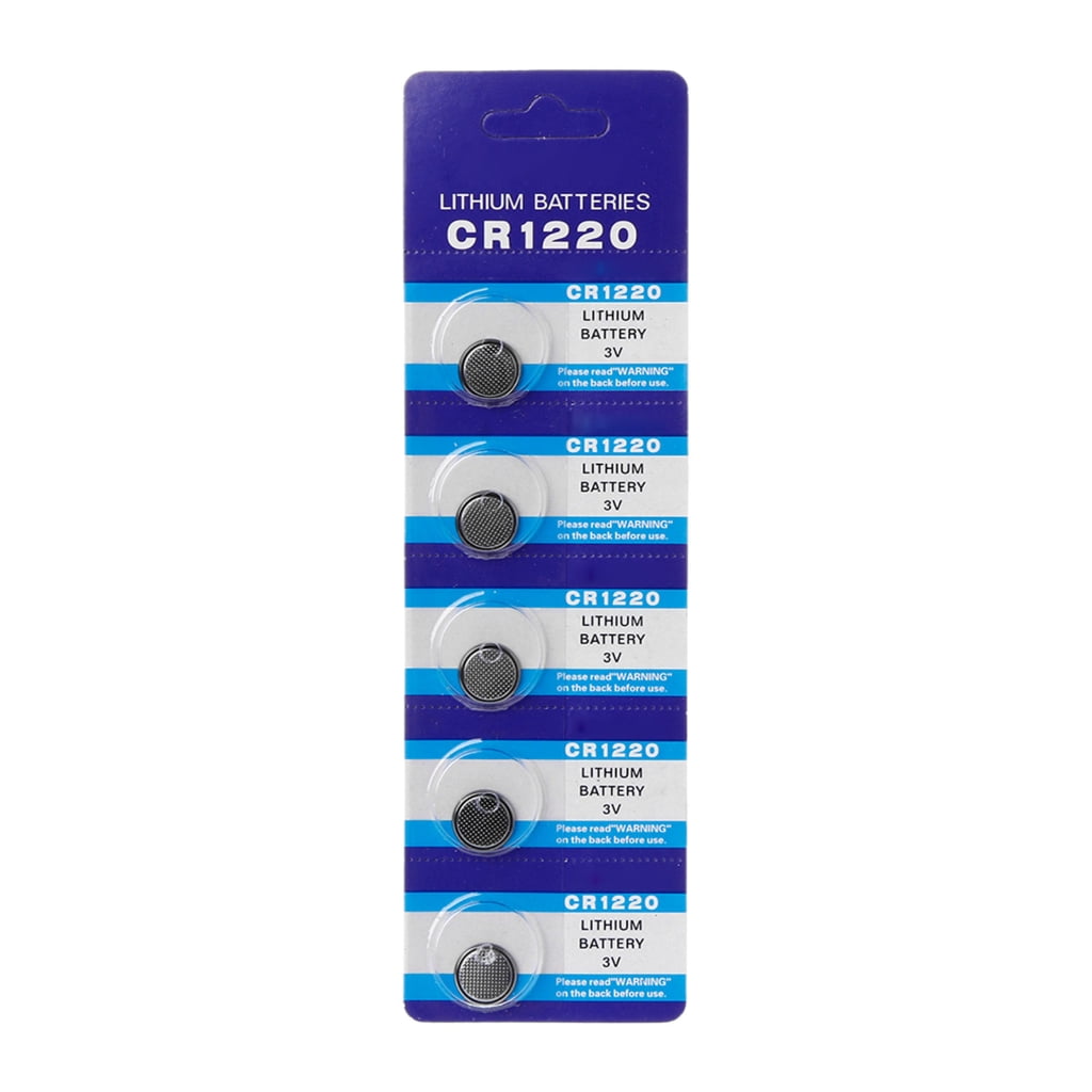 POPLIS CR1220 Batteries Button Cell Battery Essential Power Source for ...