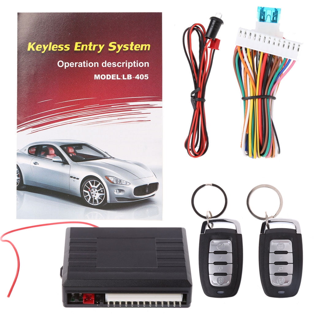 POPLIS Car Auto Remote Central Door Locking Vehicle Keyless Entry ...