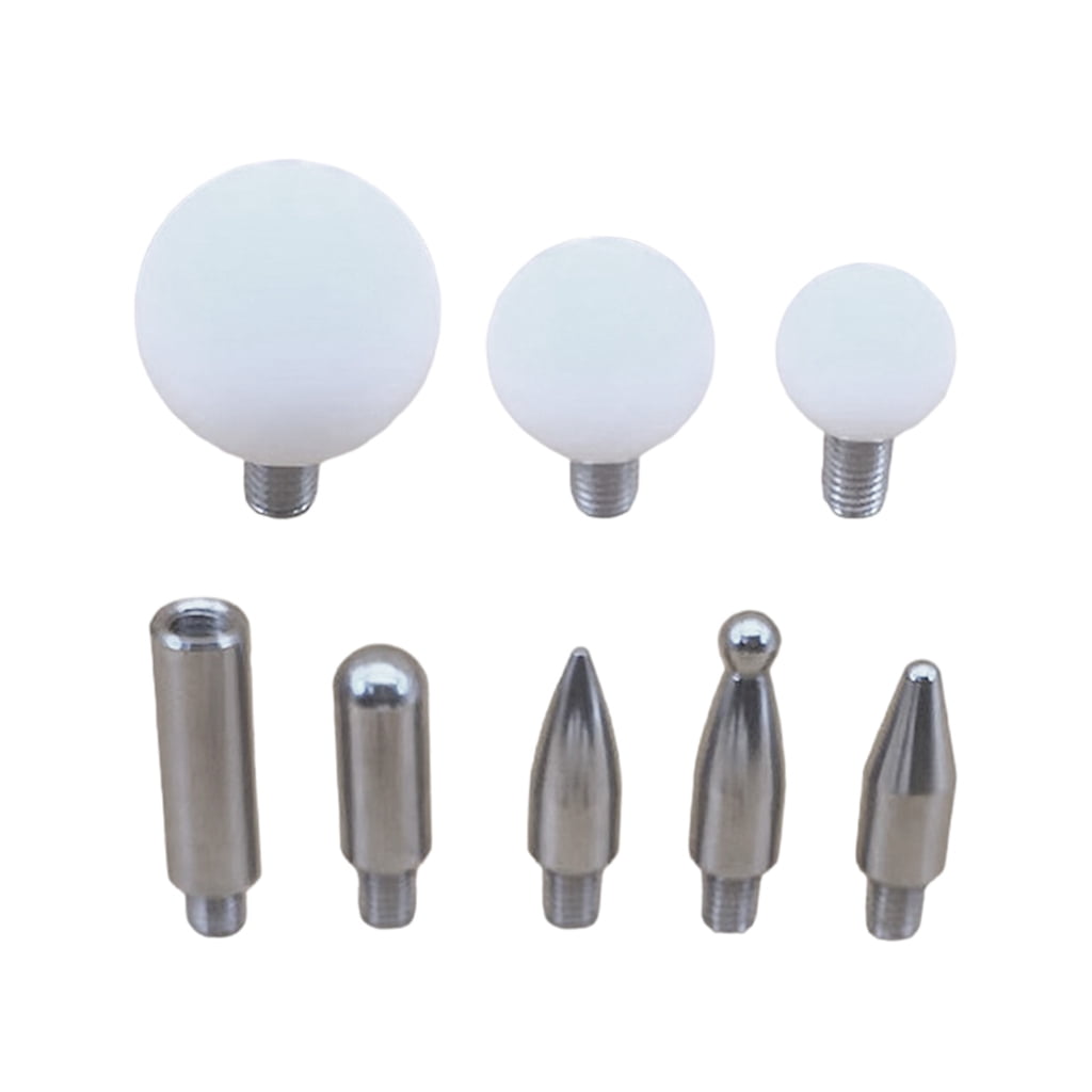 POPLIS Car Dent Repair Tool Hammer Knocking Down Head Tap Kit Leveling ...