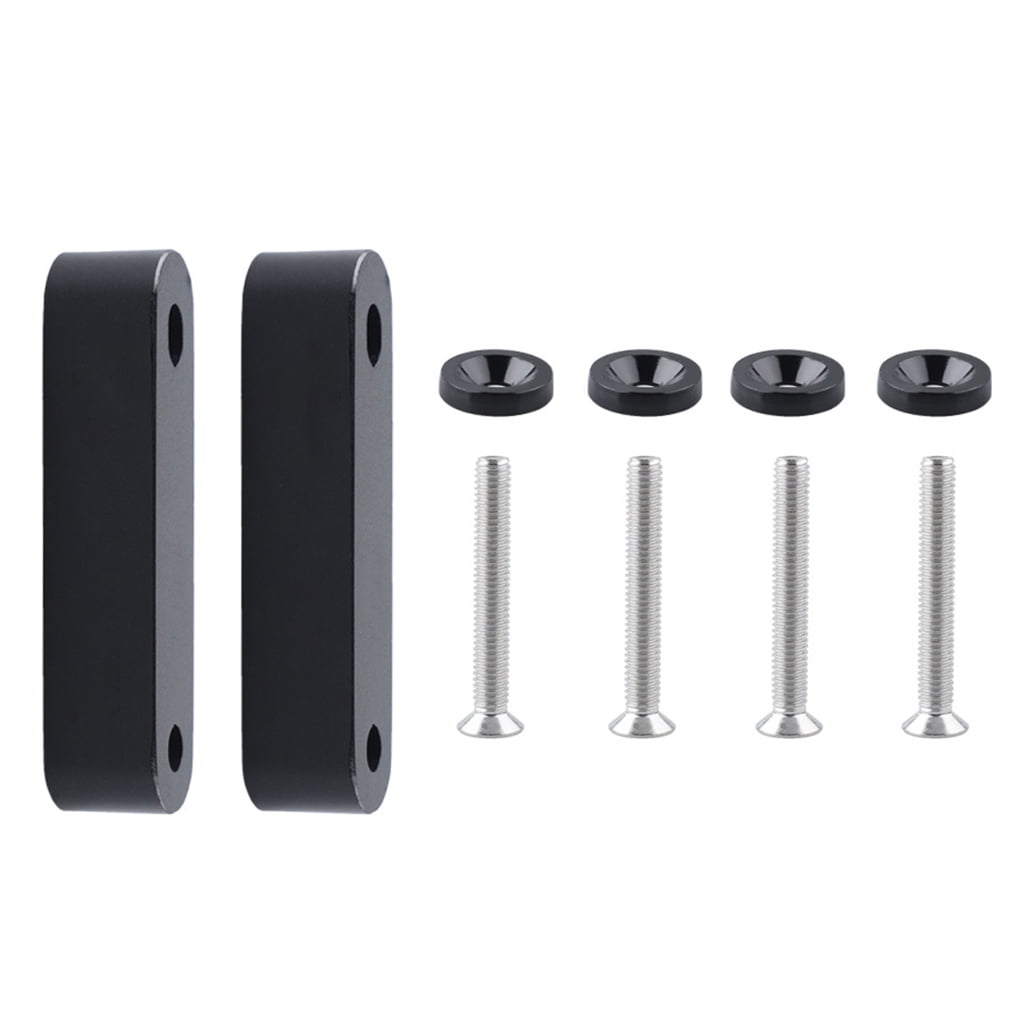POPLIS Car Front Hood Vent Spacer Risers With Bolts Aluminum Engine ...