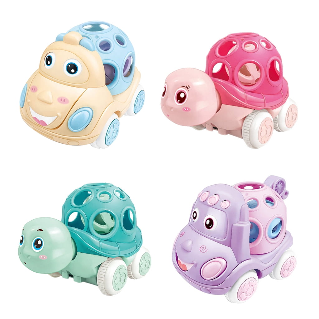 POPLIS Cartoon Car Toy Friction Truck Car Toy Toddlers Rattle Giftbag ...