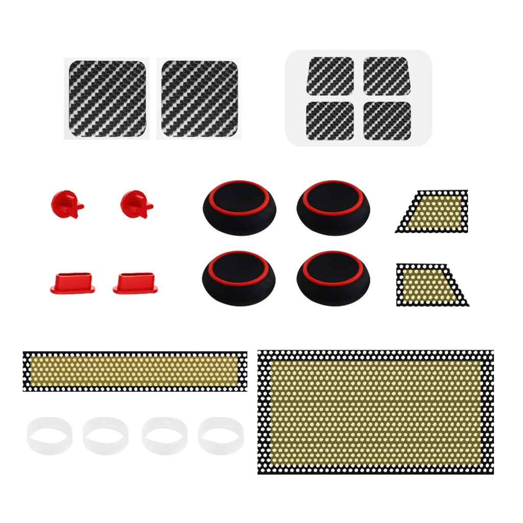 POPLIS Dustproof Kit Button Touchpad Stickers with Silicone Rocker Cap ...